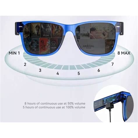 INTELLIGENT (E) : Paire lunette Appel AJ01 Smart Glasses technologie ...