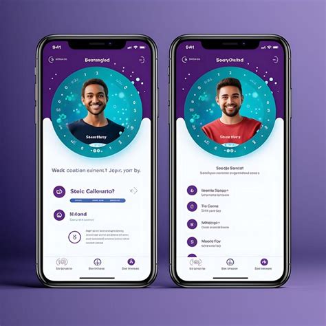 premium ai image mobile app layout design of peer to peer lending