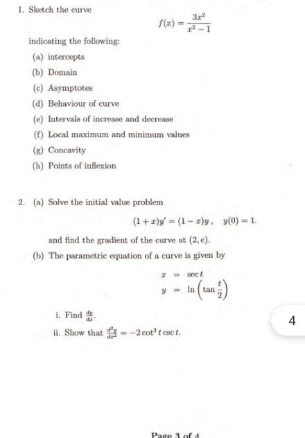 Solved Sketch The Curve F X X X Indicating The Chegg