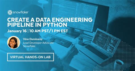 Snowflake On Linkedin Hands On Learning Create A Data Engineering Pipeline In Python