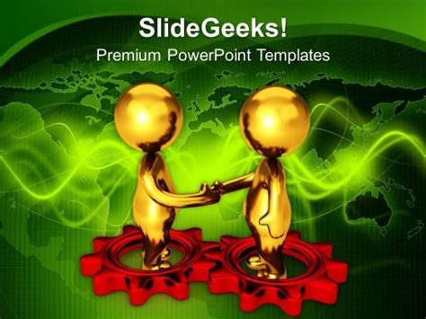 Make A Good Relation With Clients Powerpoint Templates Ppt Backgrounds