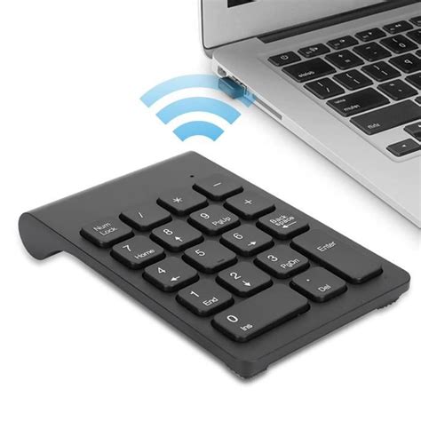 Qiilu Clavier fil Mini clavier clavier numérique fil G USB accessoire d ordinateur
