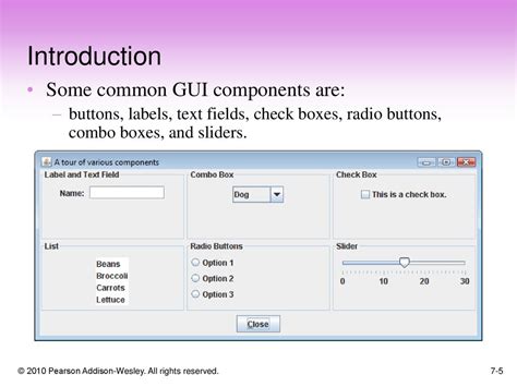 Chapter 7: A First Look at GUI Applications - ppt download