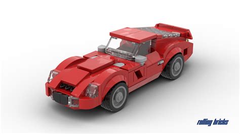 Lego Moc 1962 Ferrari 250 Gto By Rollingbricks Rebrickable Build