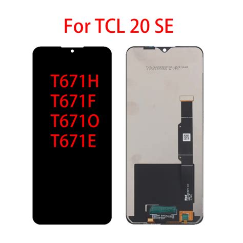 แบบเต็มหน้าจอสำหรับ Tcl 20b 20e 20วินาที20y 20xe 20se 205 5g จอแสดงผล