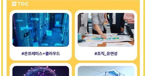 라온피플 자회사 티디지 하이브리드 클라우드 활용 노하우 소개