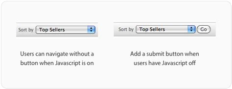 Select Menu Navigation UX Movement