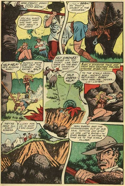 The Comic Book Catacombs Sheena Queen Of The Jungle In King