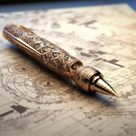 Premium Ai Image 3d Rendering Of Pen