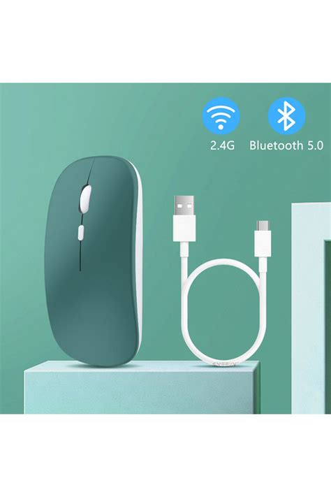 Sneezy Honor Tablet Şarj Edilebilir Sessiz Mouse Bluetooth + 2.4Hz Wifi ...