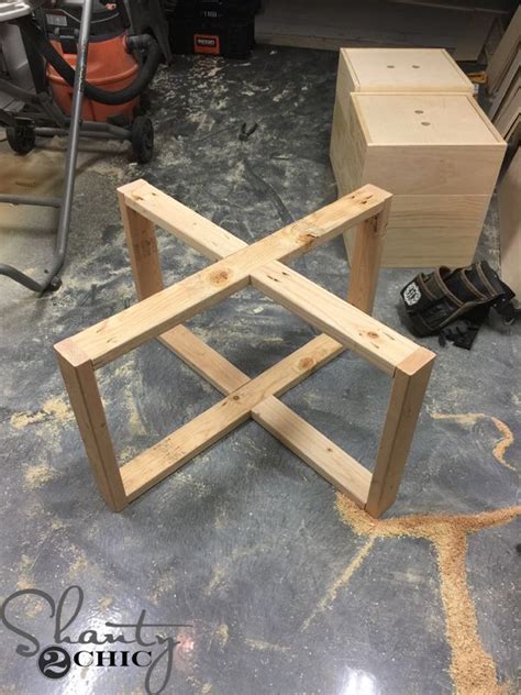Diy Rolling Storage Ottoman Coffee Table Artofit