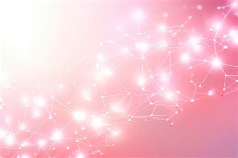 Premium Ai Image Futuristic Wavy Web Connection Nodes Background Wallpaper