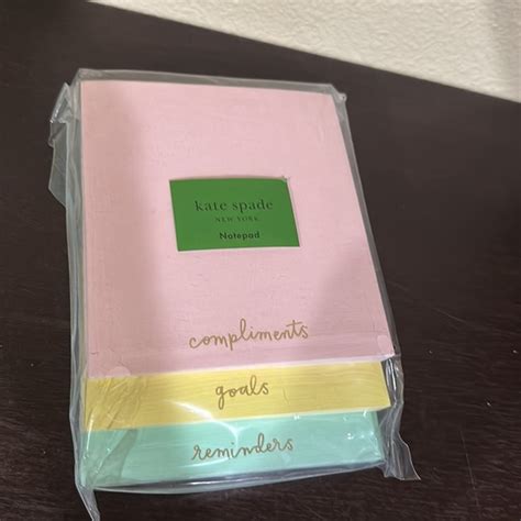 Kate Spade Office Nwt Kate Spade Notepad Set Poshmark