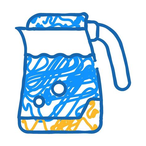 Electric Kettle Symbol Illustration Icon Doodle Illustration 49830734