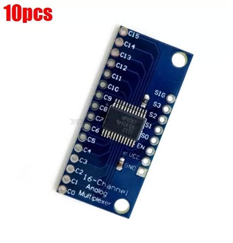 10PCS CD74HC4067 16 CHANNEL Analog Digital Multiplexer Breakout Board
