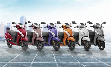 Tvs Jupiter 125 Smartxonnect Price Mileage Images Colours