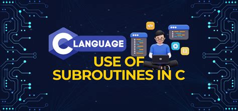 Sample Program 4 Use Of Subroutines In C