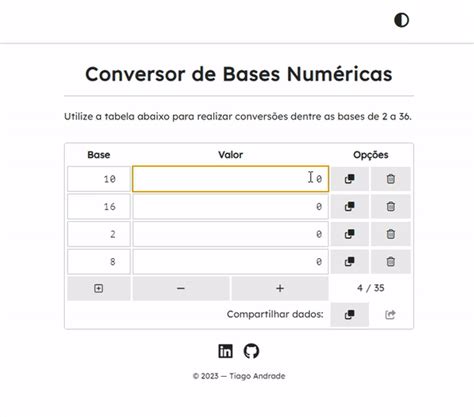 Github Andrade Tiagoconversor Bases Numericas Um Conversor De Bases