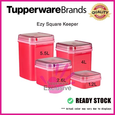 Ezy Keeper Square Tupperware Original Box Tupperware Tupperware