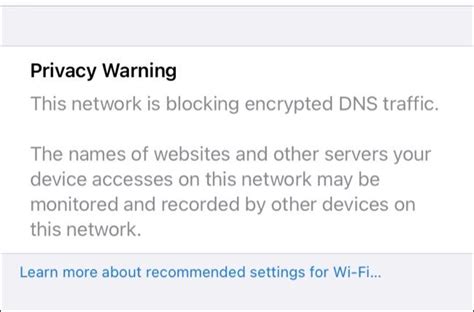 Cara Memperbaiki “network Blocking Encrypted Dns Traffic” Di Iphone Informasi Teknologi Terkini