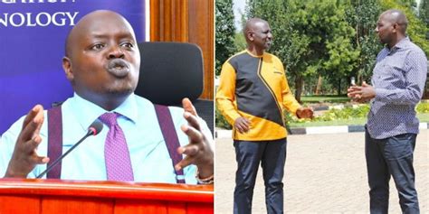 Cherargei Details Root Cause Of Wrangle With Cs Murkomen And Rutos