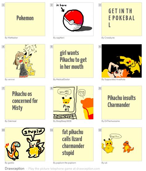 Pokemon Drawception