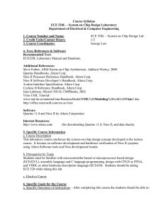 Nios Ii Processor Reference Handbook