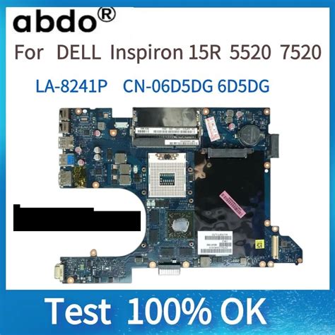 Placa M E Do Port Til Para Dell Inspiron 15r 5520 7520 Teste De