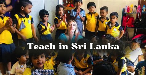 volunteer teaching in beautiful sri lanka