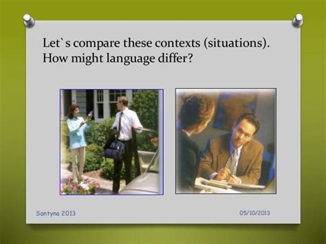 Contextualizing