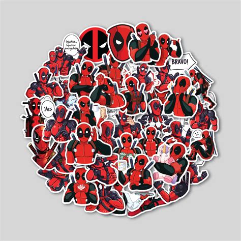 Jual Sticker Pack Deadpool Sticker Tumbler Stiker Laptop Koper Helm