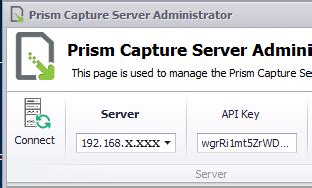 Using Prism Capture