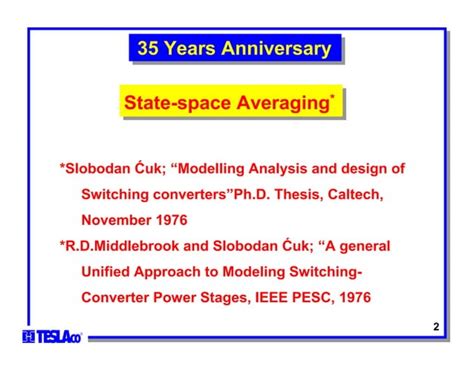 State Space Averaging Method Pdf Consumer Electronics Technology