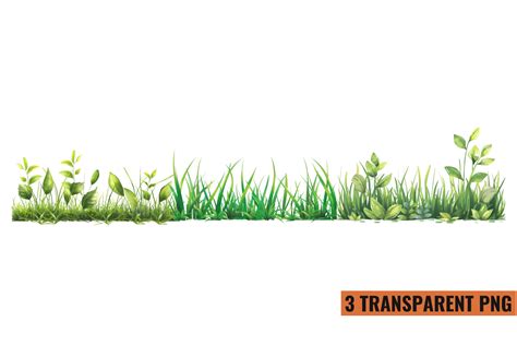 Grass Clipart Watercolor Grass Border Borders Nature Clipart Grass My