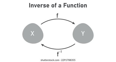 Inverse Function Mathematics Stock Vector Royalty Free 2291708355