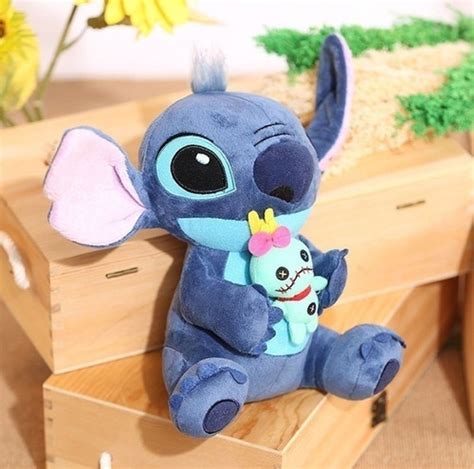 Stitch De Pelúcia Lilo Stitch 25cm Grande C Boneca Xepa