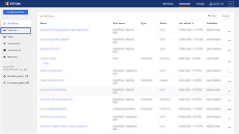 Nintex Workflow Icons
