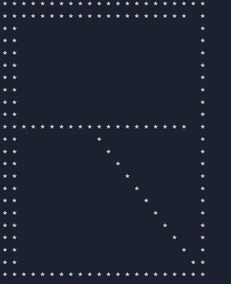 Python Using Asterisk And Spaces Print The Letter R 2120 Stack