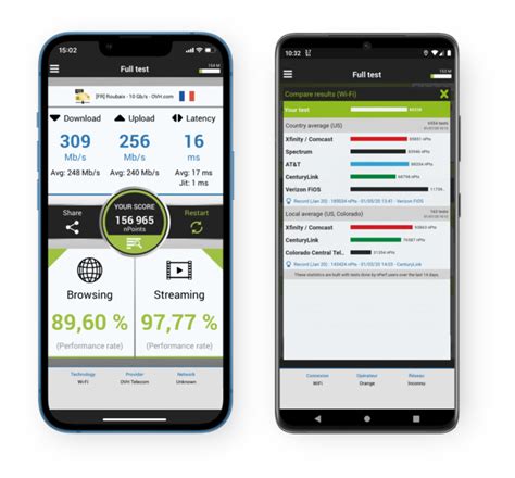 3g，4g Lte，5g和wifi移动速度测试，浏览测试和流测试 Android和ios上的qos