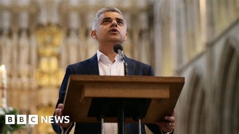 Sadiq Khan Sworn In As New London Mayor Bbc News