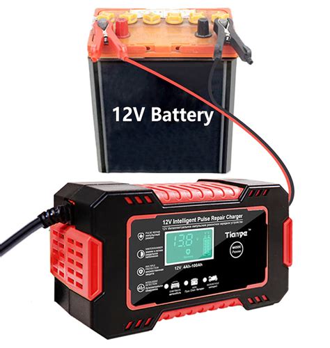 Tianye Charger Aki Mobil Lead Acid Smart Battery Charger 12v 4 100ah