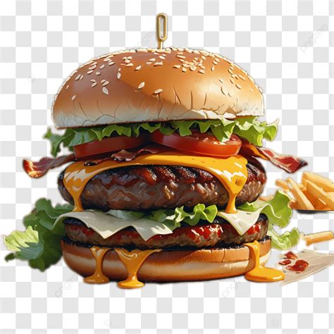 햄버거의 날에 완벽한 맛있는 버거 아트 워크 햄버거 데이 버거그림 푸드아트 Png 일러스트 및 이미지 에 대한 무료 다운로드 Pngtree