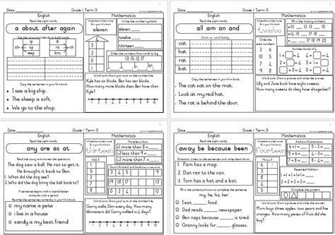 Grade 1 Homework Book Term 3 My Klaskamer