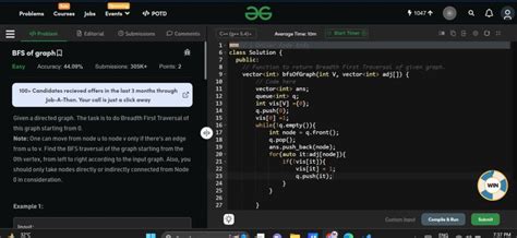Mohd Ali On Linkedin Challengeday2 Consistency Day2 Strivergraphseries Dsa Opentowork