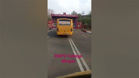 Rgpv College Bhopal Youtube