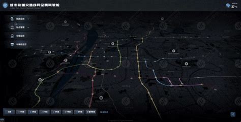 Webgis 地铁交通线网 图扑数字孪生ht For Web 地铁 Csdn博客