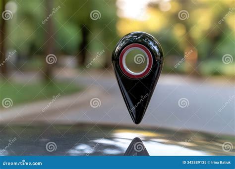 Directional Guide Gps Navigation Pointer Symbol On Display Precise Location Tracking