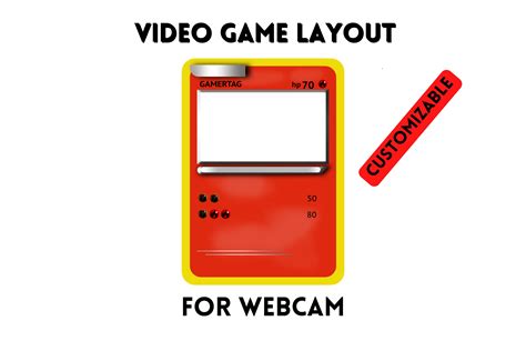 Pokemon Twitch Overlay Twitch Layout Webcam Overlay Streaming