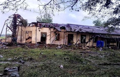 Aa သိမ်းပိုက်ထားသော သံတွဲမြို့နယ်ကို စစ်ကောင်စီက လေယာဉ်ဖြင့် ဗုံးကျဲမှု ပြည်သူများ သေဆုံး ထိခိုက