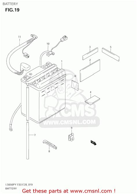 Suzuki Ls P Savage V Usa E Battery Buy Original Battery Spares Online